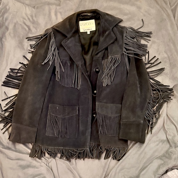 Schott Western | Jackets & Coats | Vintage 97s Schott Western Fringe Suede Jacket | Poshmark